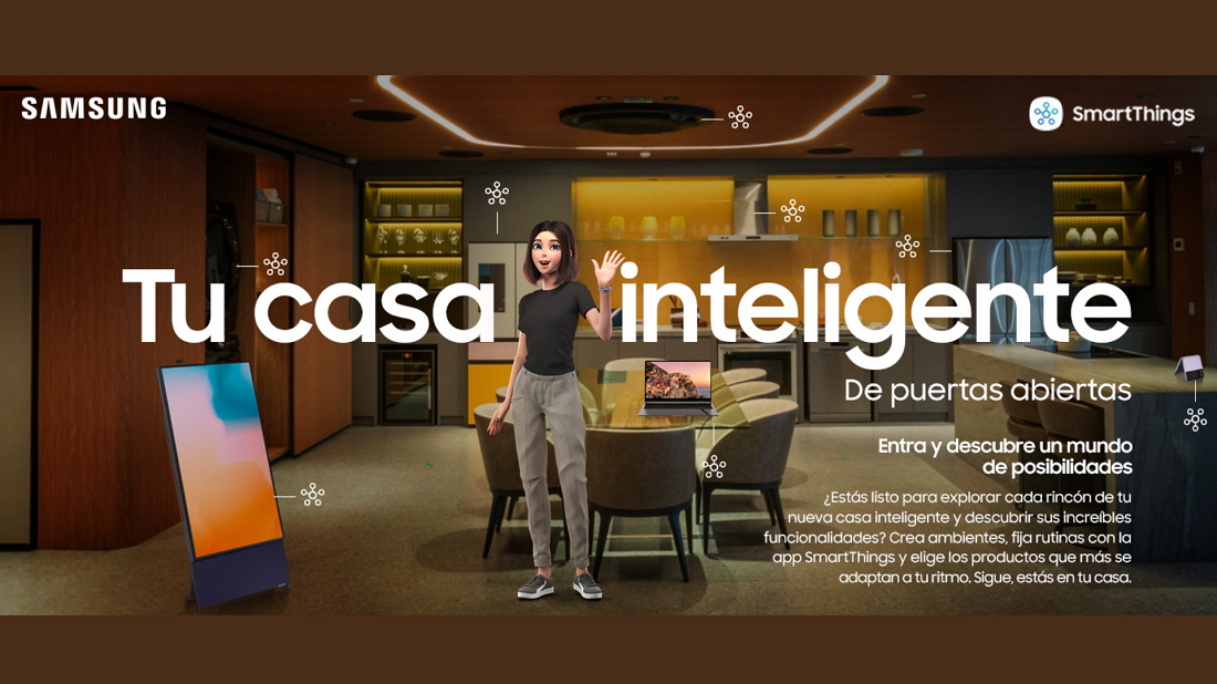 Echa un vistazo al hogar inteligente con Samsung > VIATEC